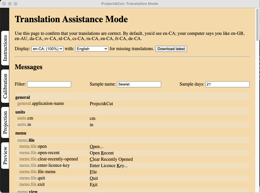 Translator’s Guide – Project&Cut
